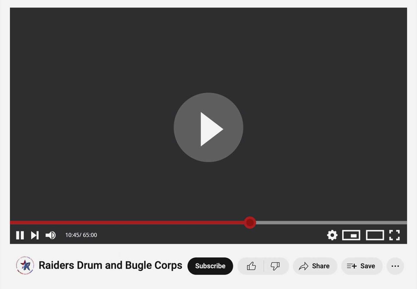 Raiders DBC Video Auditions